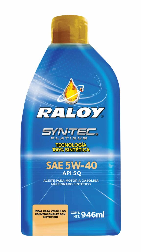 RALOY SYN-TEC PLATINUM SAE 5W-40 API SQ – RALOY
