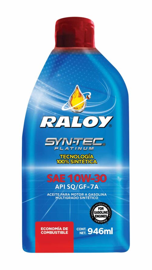 RALOY SYN-TEC PLATINUM SAE 10W-30 API SQ/GF-7A – RALOY